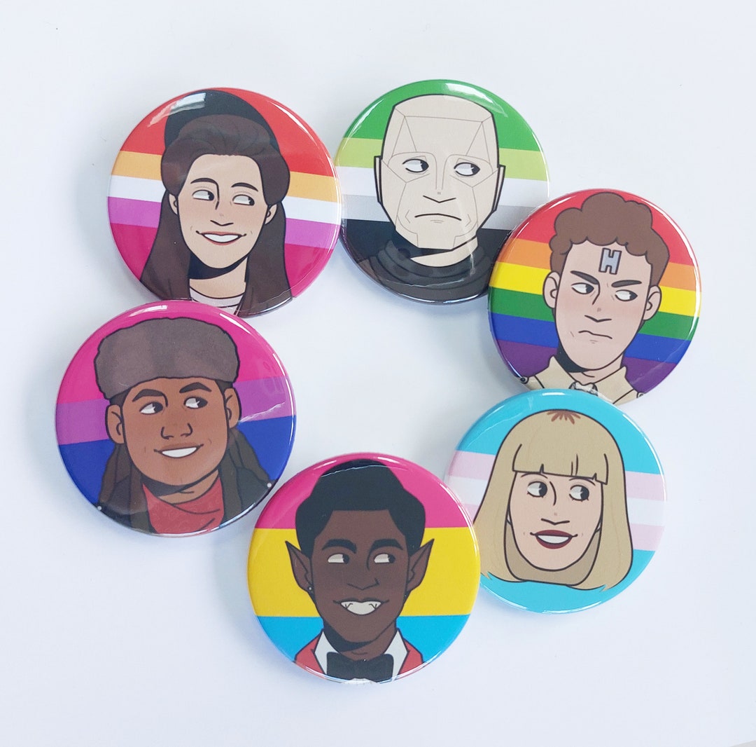 Red Dwarf Pin Badges - Etsy