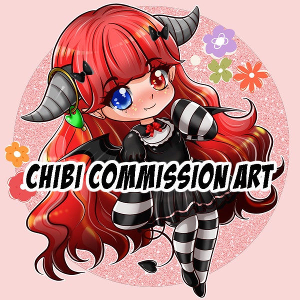 Chibi Commission - Etsy