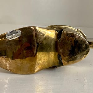 Large Brass Cowboy Boot With Spur - Etsy