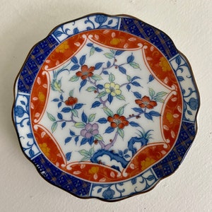 Set of 3 Imari Petite Porcelain Plates / Coasters by Takahashi Japan - Etsy