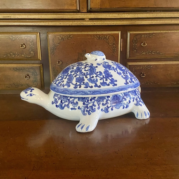 Porcelain Turtle - Etsy