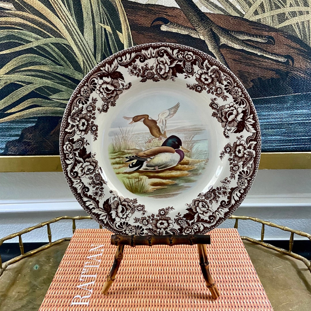 Spode Woodland Mallard Dinner Plate - Etsy