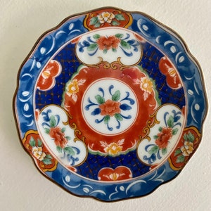 Set of 3 Imari Petite Porcelain Plates / Coasters by Takahashi Japan - Etsy
