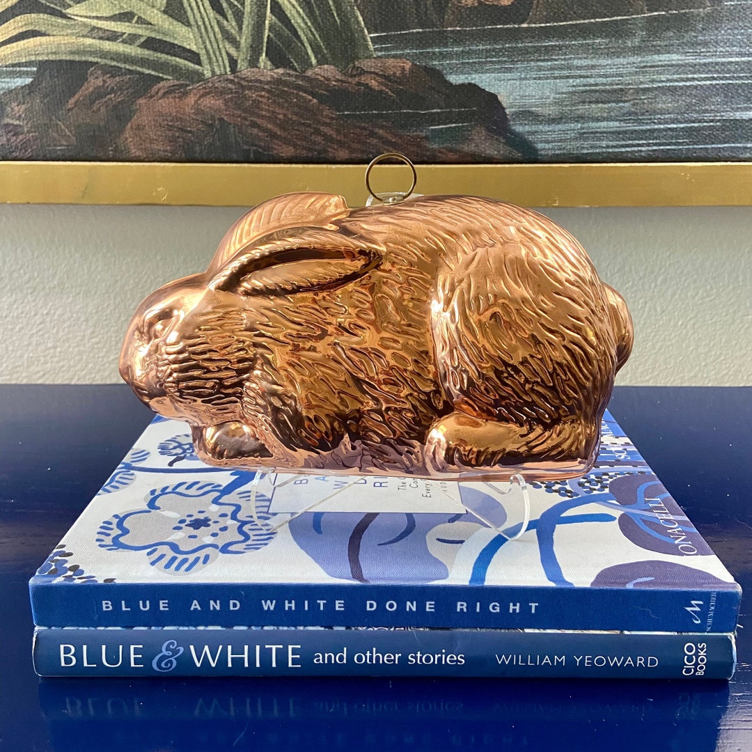 Vintage Copper Rabbit Mold Wall Decor - Etsy