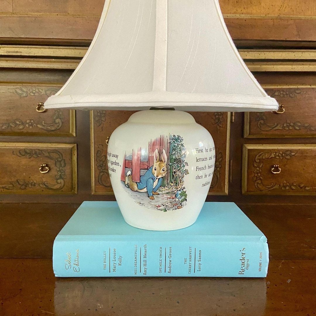 Wedgewood Beatrix Potter Peter Rabbit Table Lamp - Shade Not Included ...