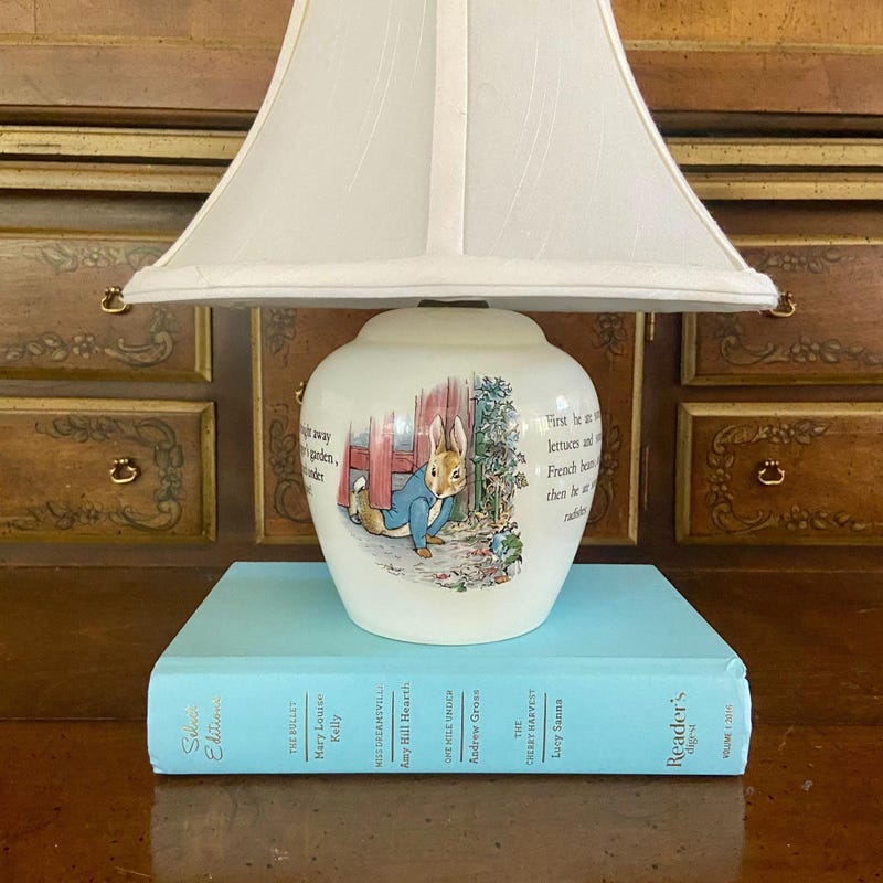 Peter Rabbit Lamp - Etsy