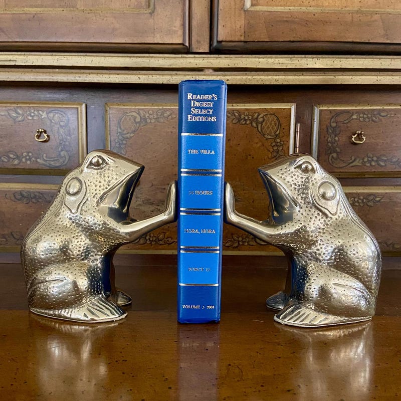 Brass Bookends - Etsy