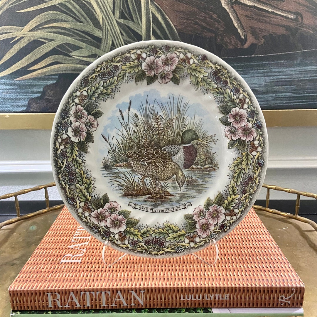 Churchill wildlife Series Duck Dinner Plate Anas Platyrhynchos - Etsy