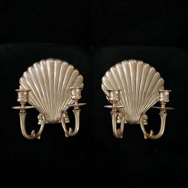 Clamshell Sconce - Etsy