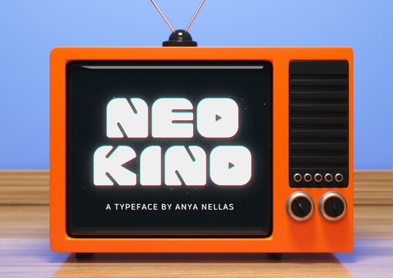 Neo Kino Modern Bold Cinematic Typeface - Etsy