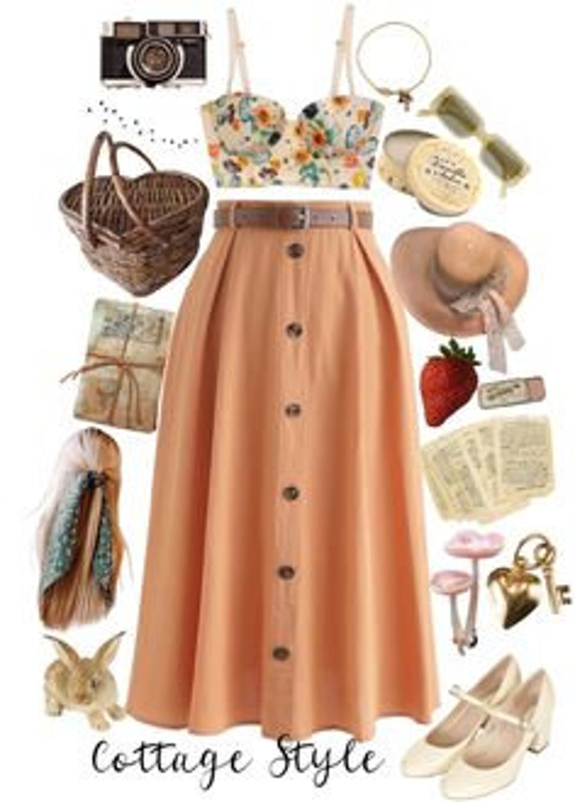 Thrifted Cottage Core Aesthetic Mystery Clothing Bundle - Etsy