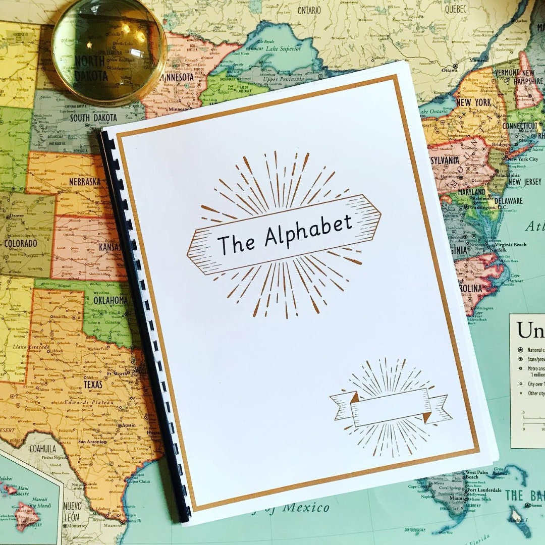 The Alphabet: D'nealian Print Handwriting Practice - Etsy