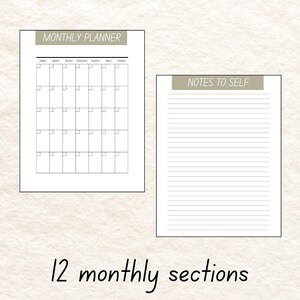Printable Undated Student Planner - Etsy