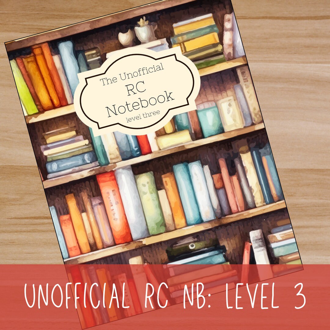 The Unofficial RC Notebook: Level 3 - Etsy