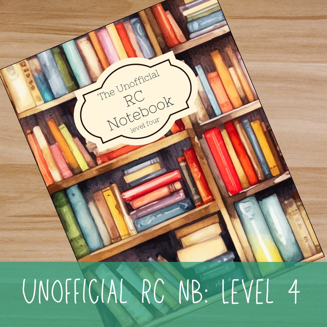 The Unofficial RC Notebook: Level 4 - Etsy