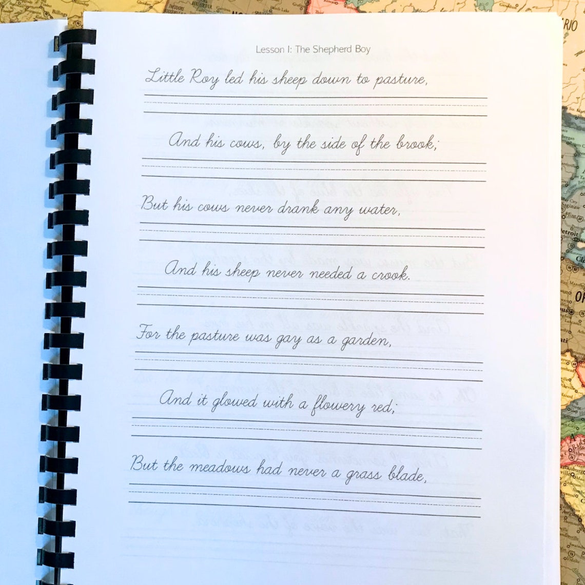 Mcguffey's 3rd Reader Rev. Ed. Copywork: D'nealian Cursive - Etsy