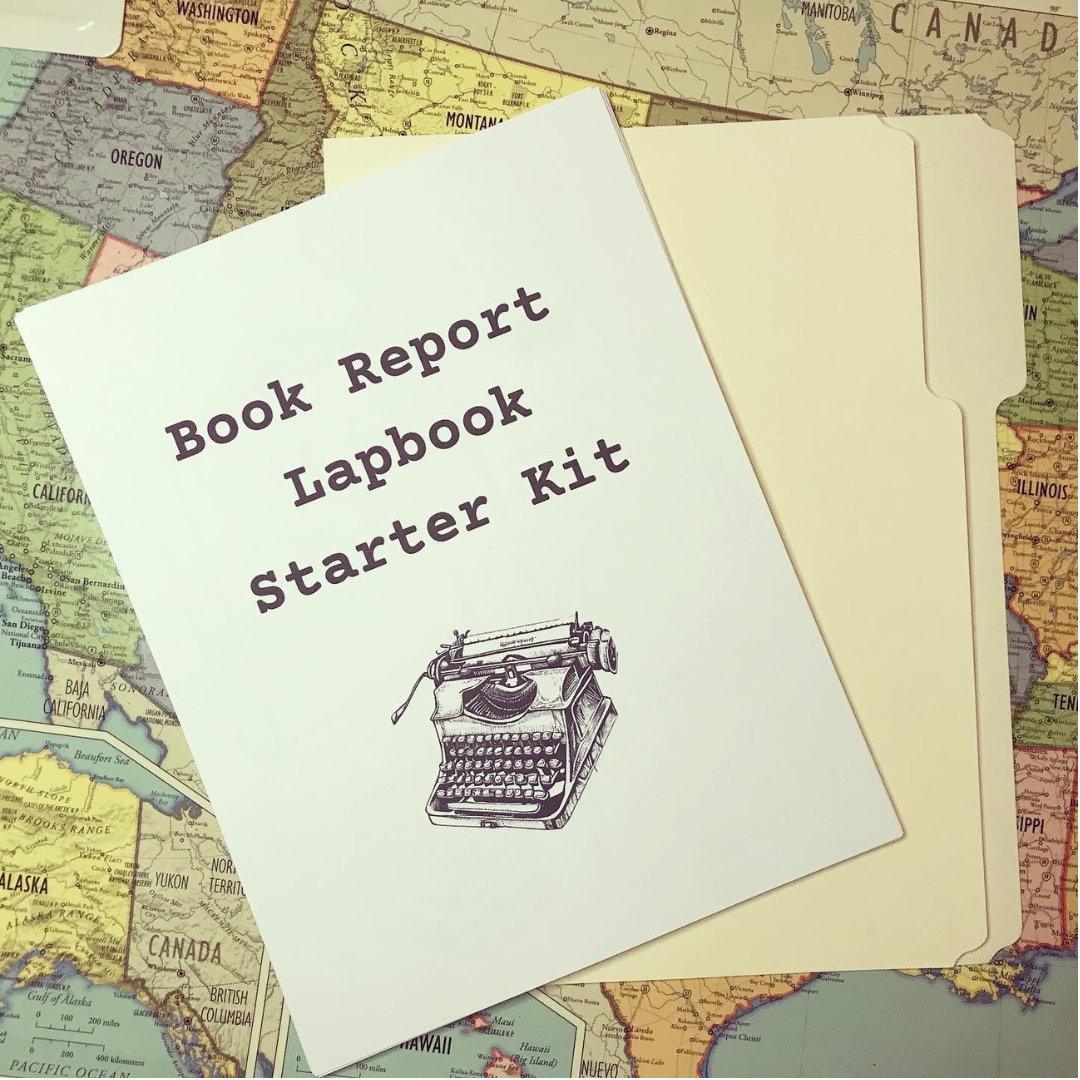 Book Report Lapbook: Printable Starter Kit - Etsy