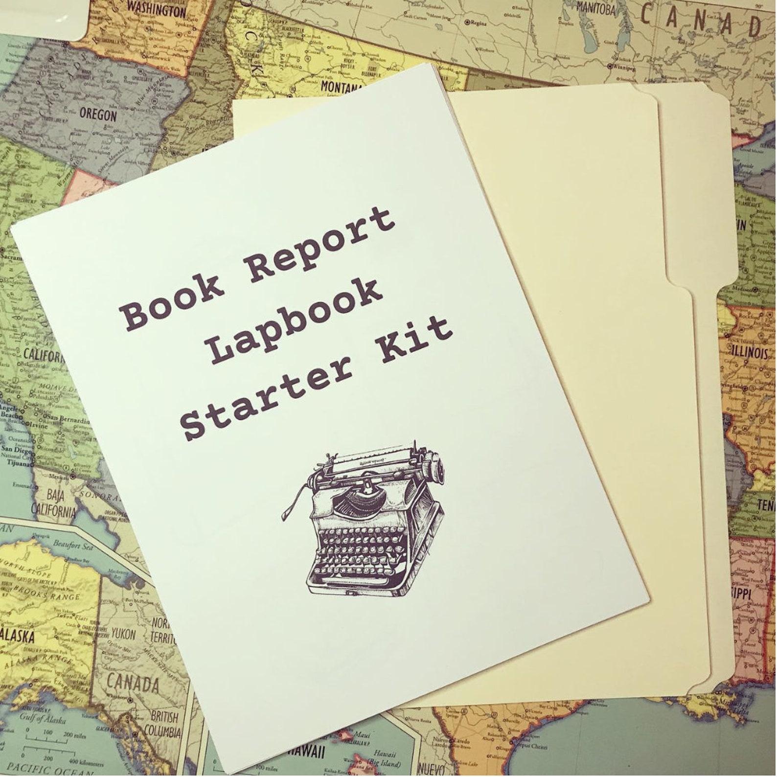 Book Report Lapbook: Printable Starter Kit - Etsy