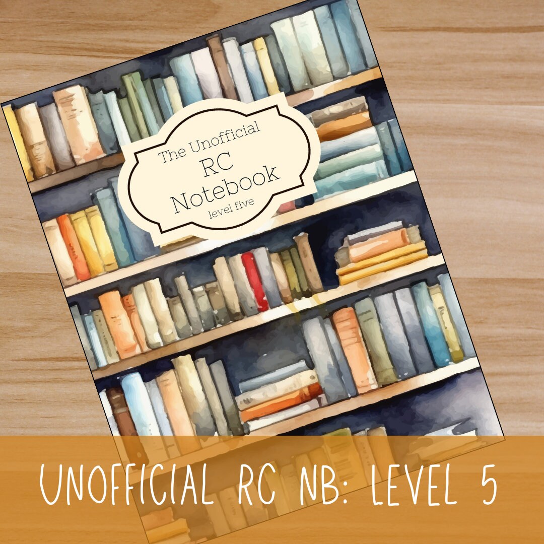 The Unofficial RC Notebook: Level 5 - Etsy