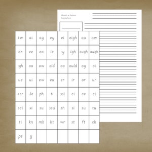 My Fifth Copybook: Kinder-1st Grade 3 Rs - Etsy