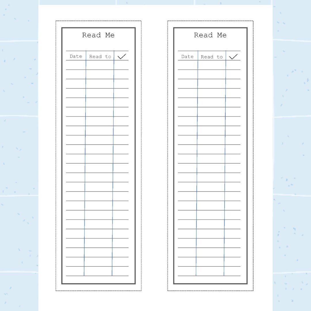 Reading Plan Plan - Etsy
