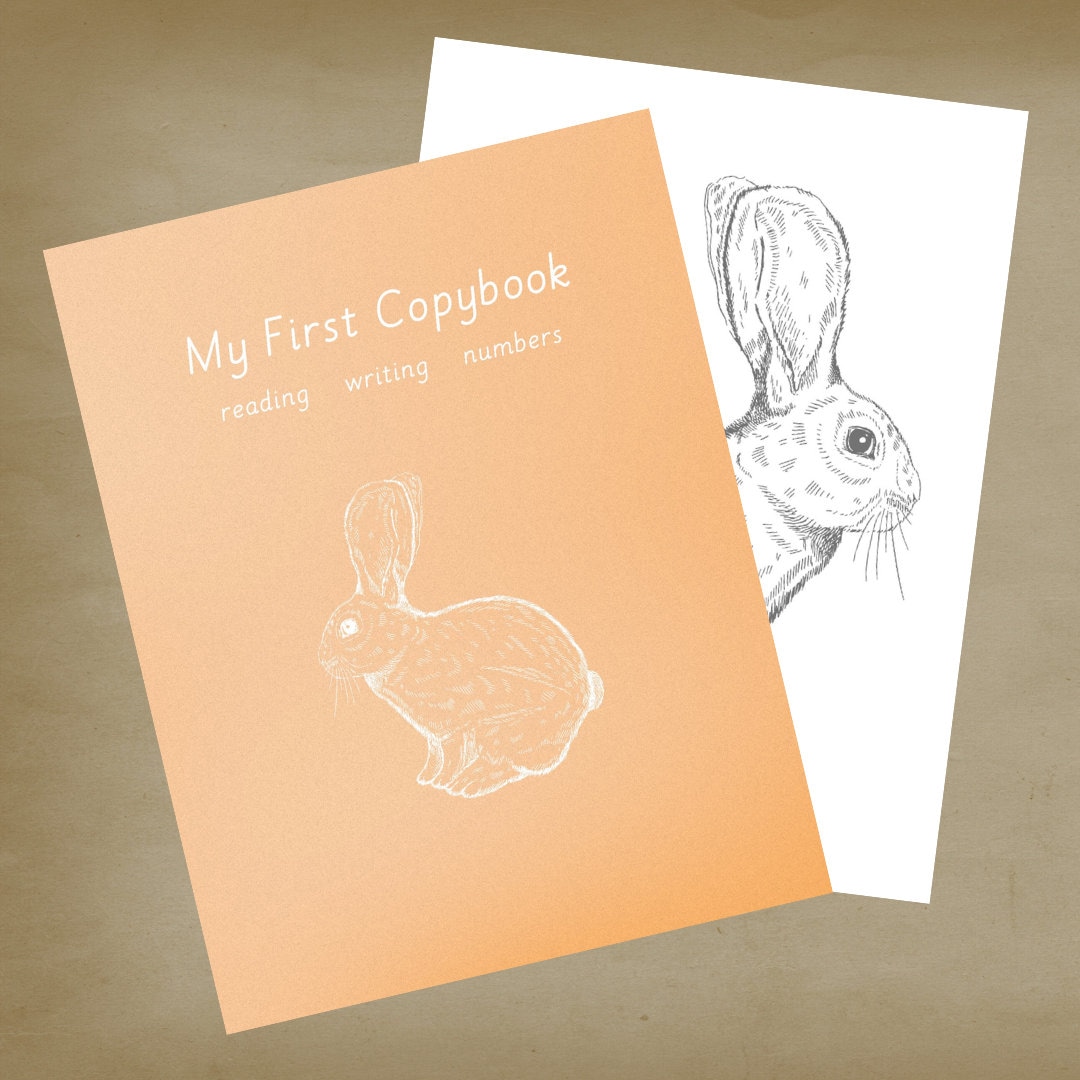 My First Copybook: Preschool-kinder 3 R's - Etsy