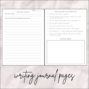 Gr. 1-3: Everything Notebook - Etsy