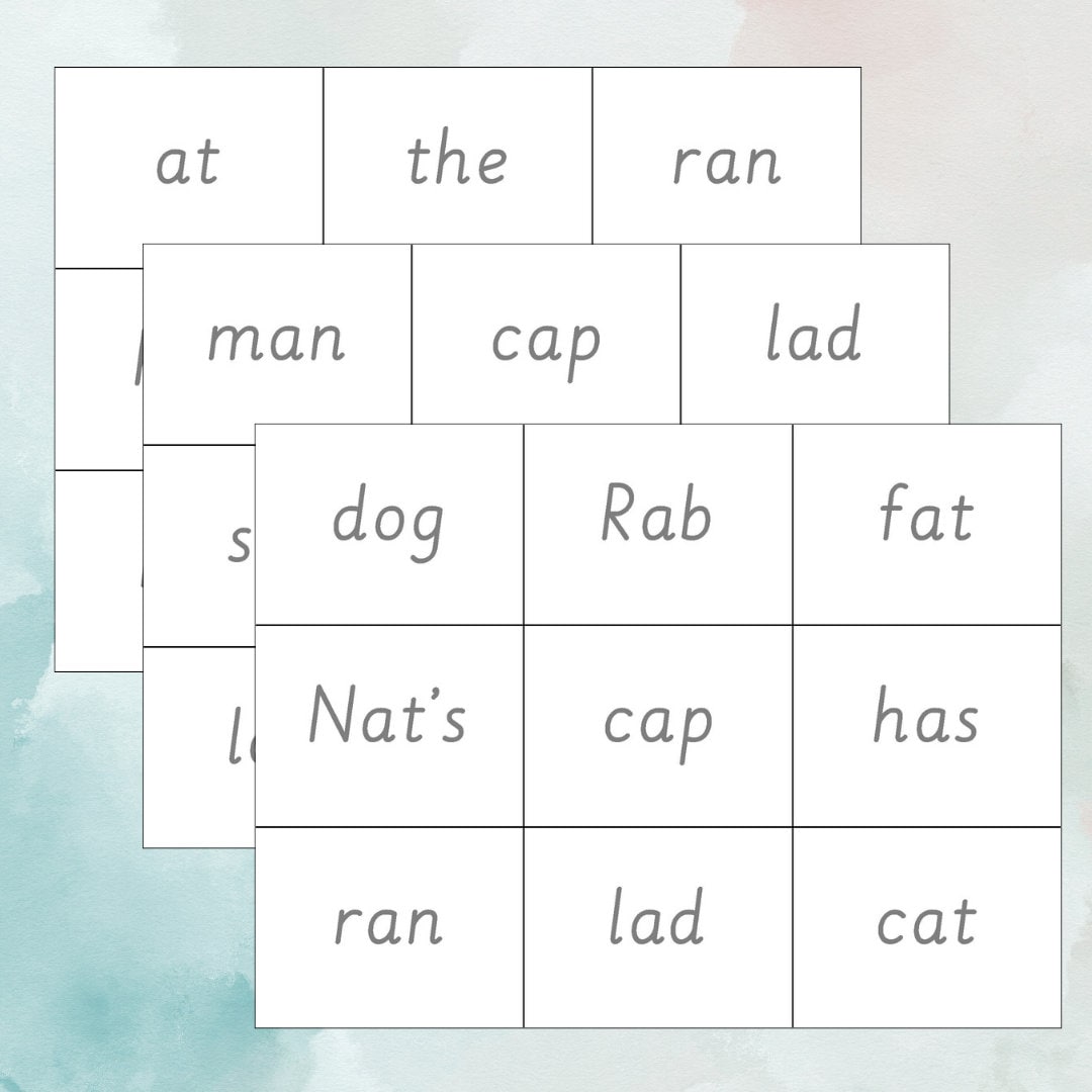 Mcguffey's Primer Revised Edition Flashcards - Etsy