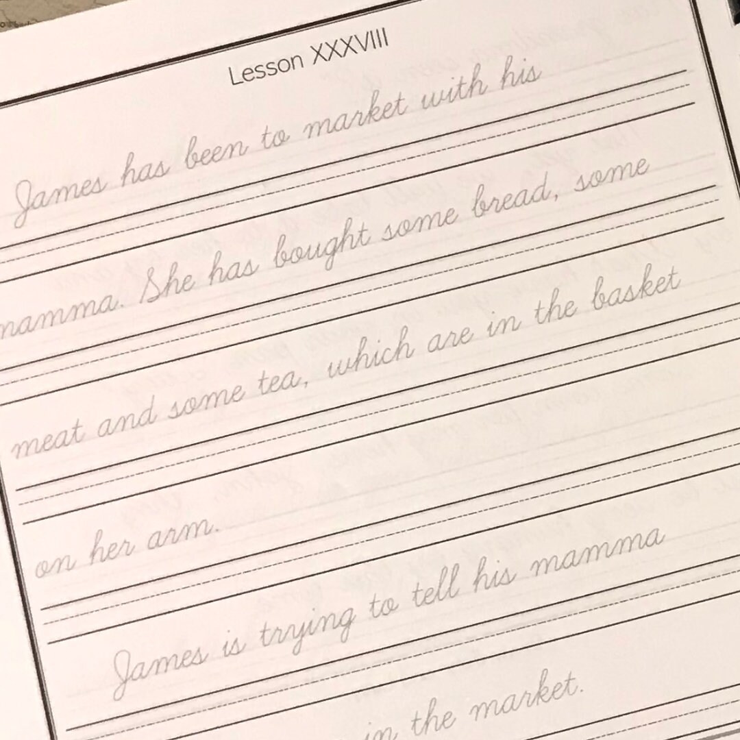 D'nealian Cursive Copywork: Mcguffey's 1st Eclectic Reader Revised Ed ...