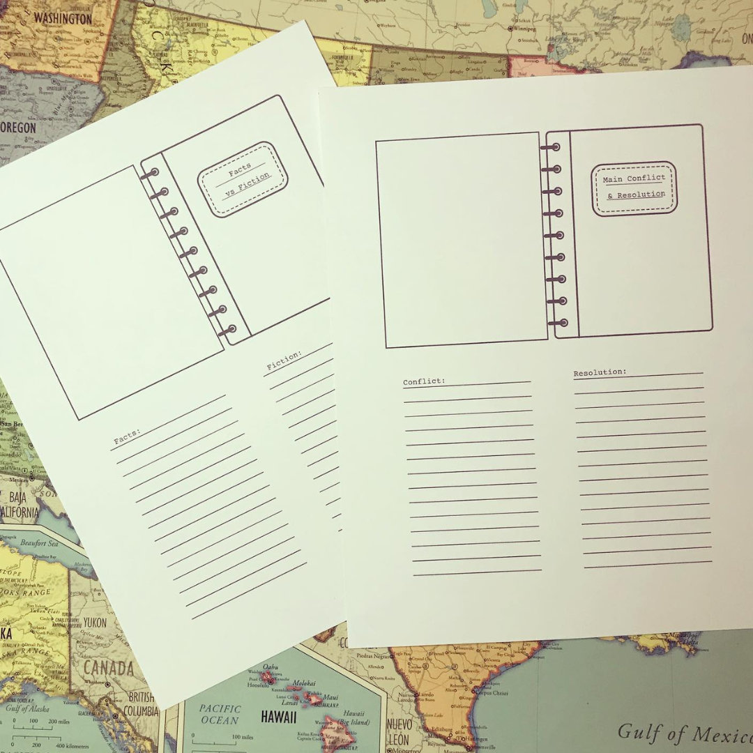 Book Report Lapbook: Printable Starter Kit - Etsy