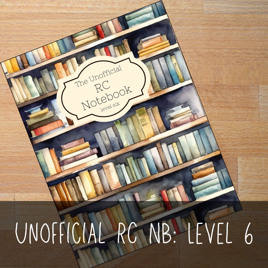 The Unofficial RC Notebook: Level 6 - Etsy