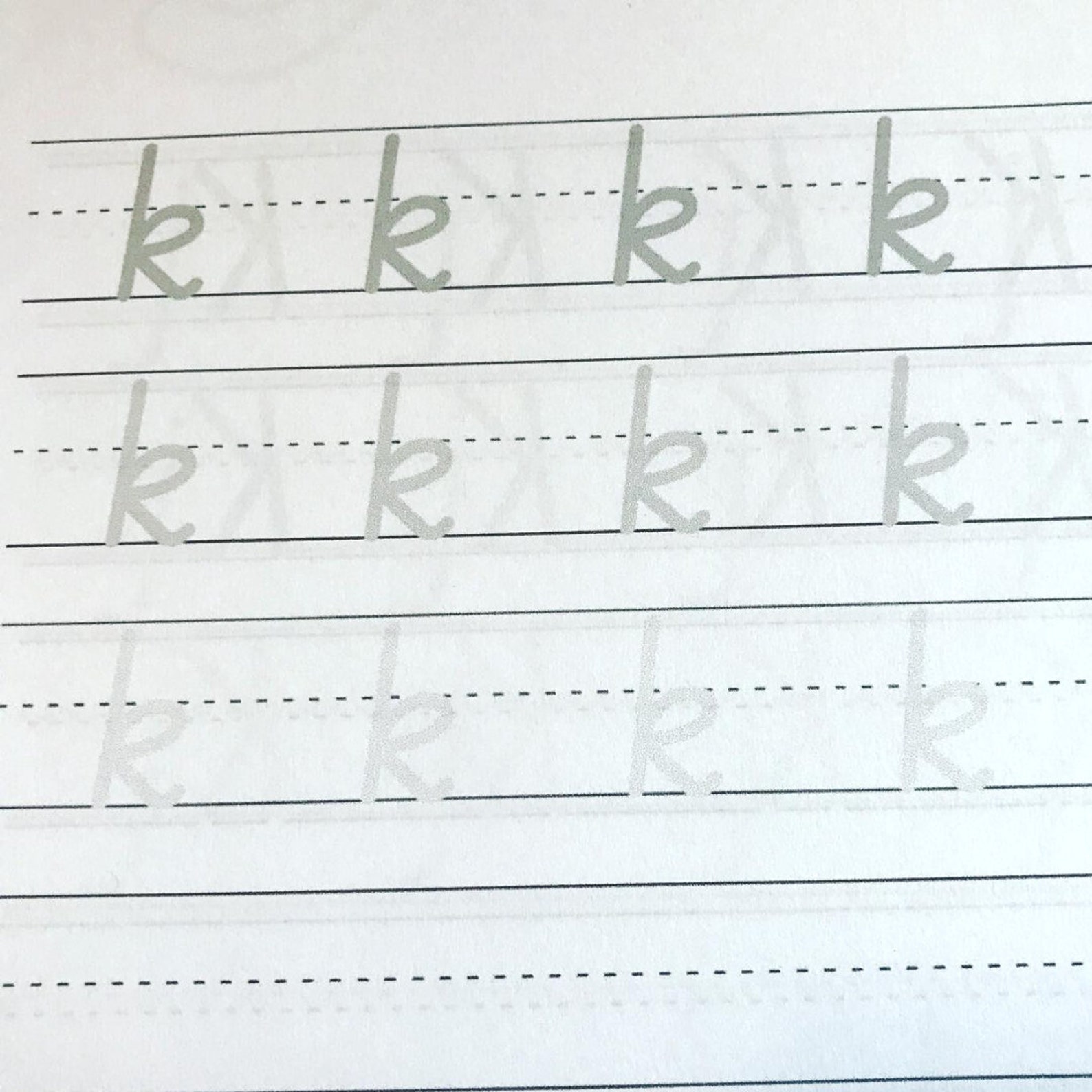 The Alphabet: D'nealian Print Handwriting Practice - Etsy