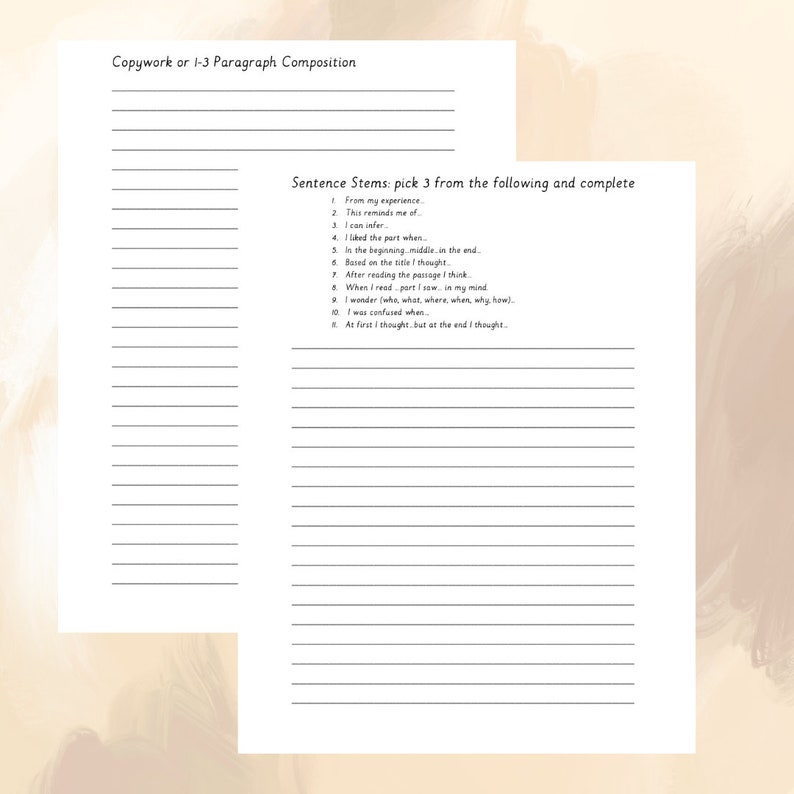 Original Mcguffey's 2nd Reader Companion Notebook: Reading & Writing ...