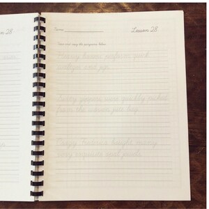 Shortcut to D'nealian: Cursive Handwriting Practice - Etsy