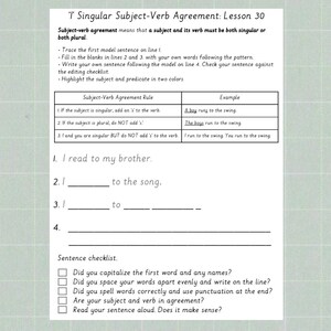 Sentence Scaffolds: Grade 2-3 - Etsy