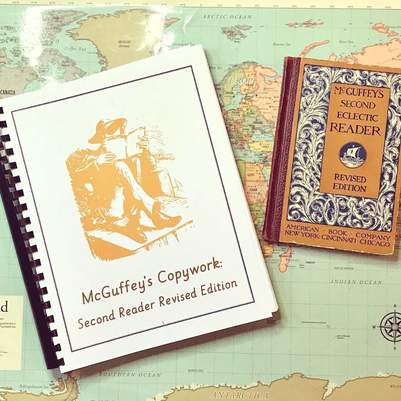 Mcguffey's 2nd Reader Revised Edition: D'nealian Print Copywork - Etsy