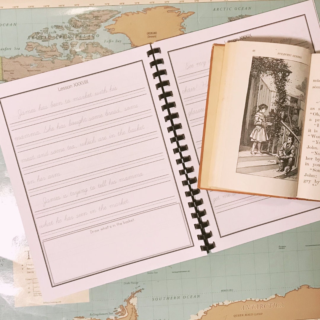 D'nealian Cursive Copywork: Mcguffey's 1st Eclectic Reader Revised Ed ...