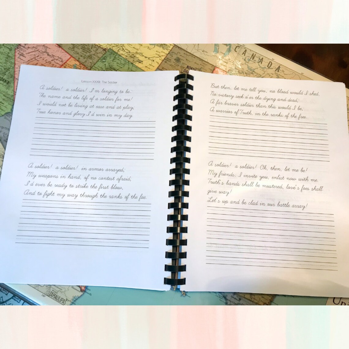 Mcguffey's 3rd Reader Rev. Ed. Copywork: D'nealian Cursive - Etsy