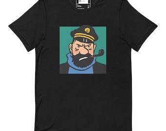 Captain Haddock Shirt - Etsy