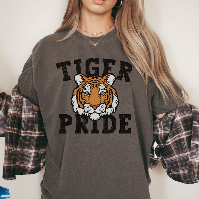 Tigers School Shirt - Etsy