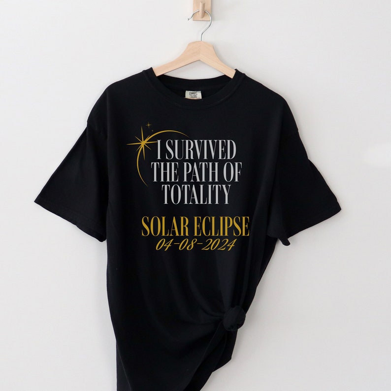 Total Solar Eclipse 2024 Shirt, Custom Solar Eclipse Shirt, 2024 Solar ...