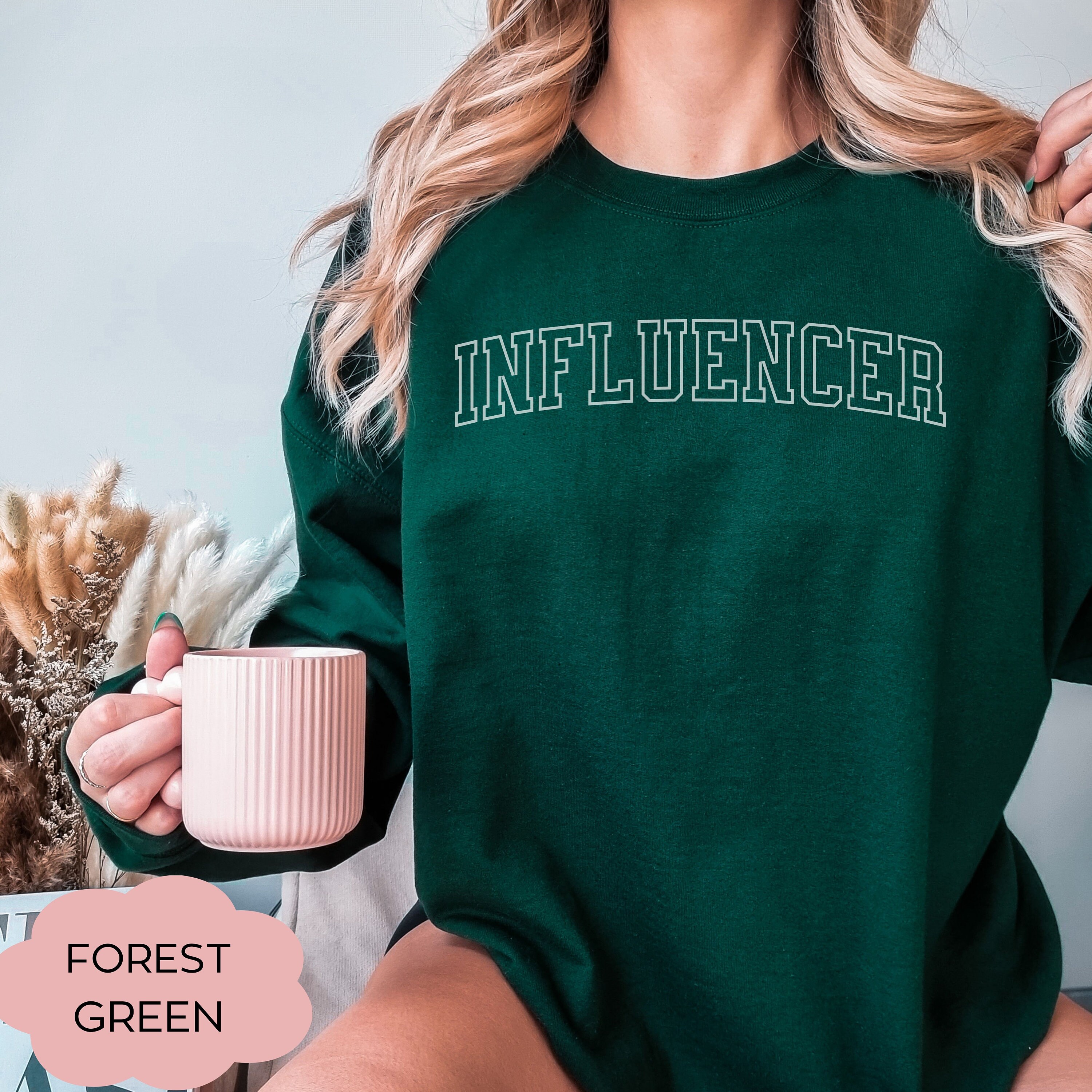 Influencer Sweatshirt, Content Creator Gift, Trendsetter Shirt, Instagram Influencer, Social ...