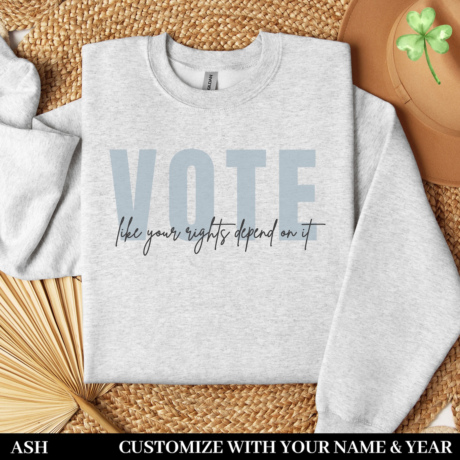 Vote Sweatshirt 2024 Election USA, Preppy Voter Shirt, Trendy Election ...