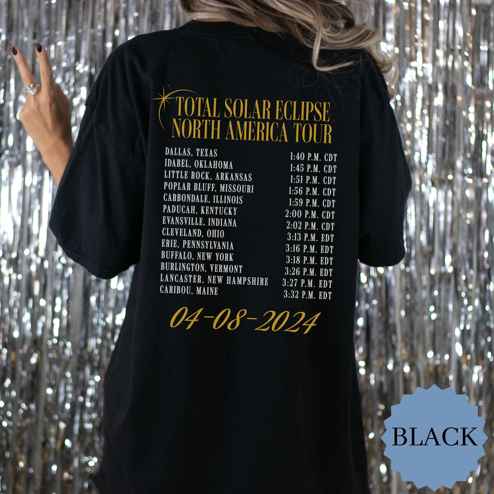 Total Solar Eclipse 2024 Shirt, Custom Solar Eclipse Shirt, 2024 Solar ...