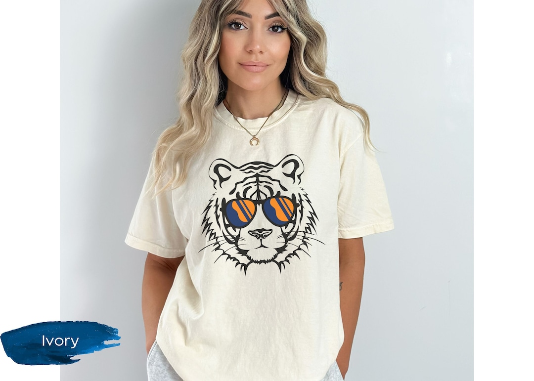 Tiger Pride Shirt, Go Tigers, Tiger Mascot Shirt, Gift for Tigers Fan ...
