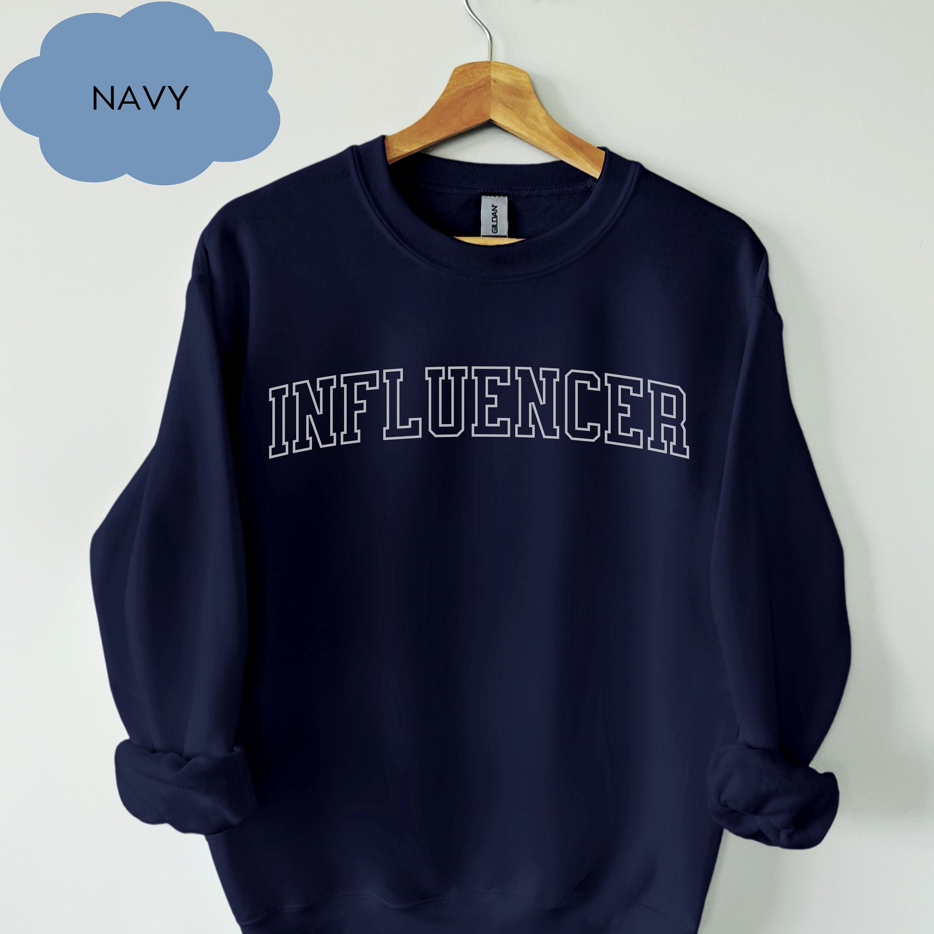 Influencer Sweatshirt, Content Creator Gift, Trendsetter Shirt, Instagram Influencer, Social ...