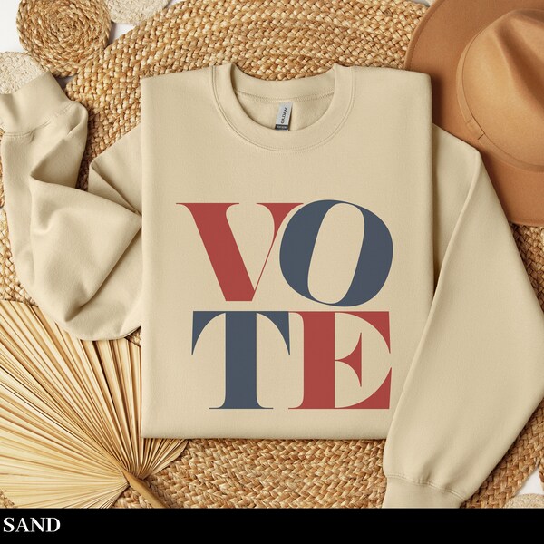 Vote Sweatshirt - Etsy