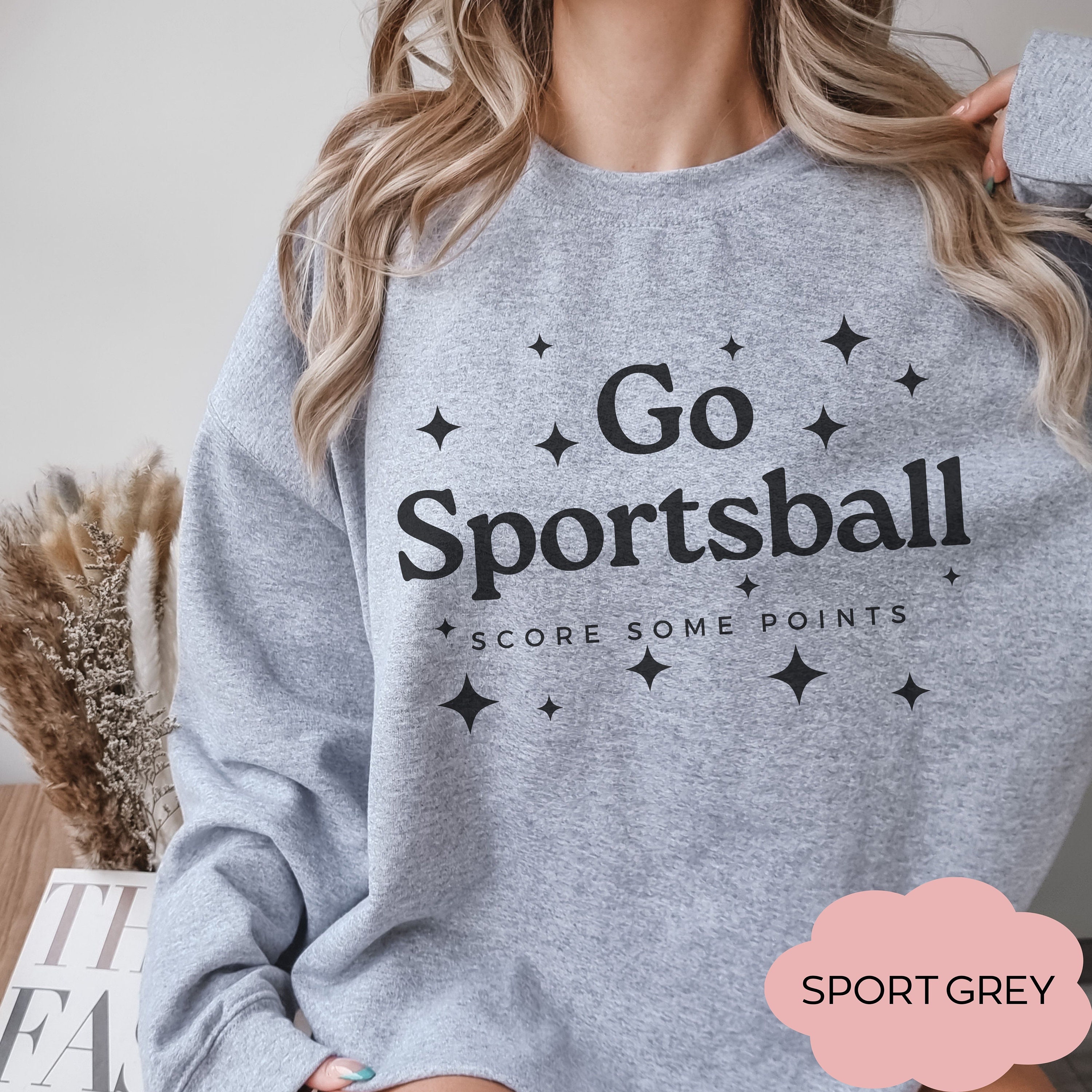 Sportsball Shirt, Funny Game Day Sweatshirt, Go Sportsball, Yay Sports ...