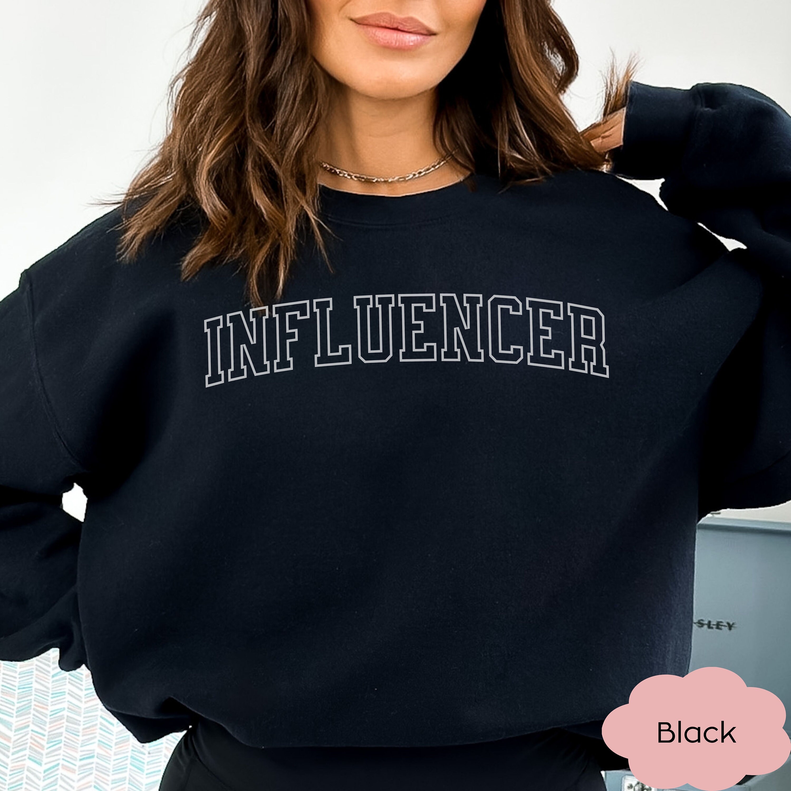 Influencer Sweatshirt, Content Creator Gift, Trendsetter Shirt, Instagram Influencer, Social ...