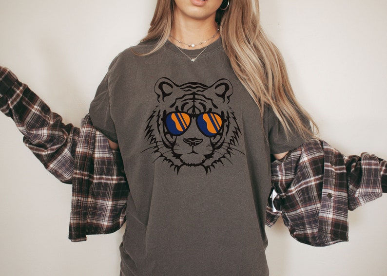 Tiger Pride Shirt, Go Tigers, Tiger Mascot Shirt, Gift for Tigers Fan ...